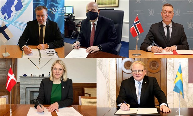 Letter of Intent signed on Nordic-US joint exercise ‘Arctic Challenge ...